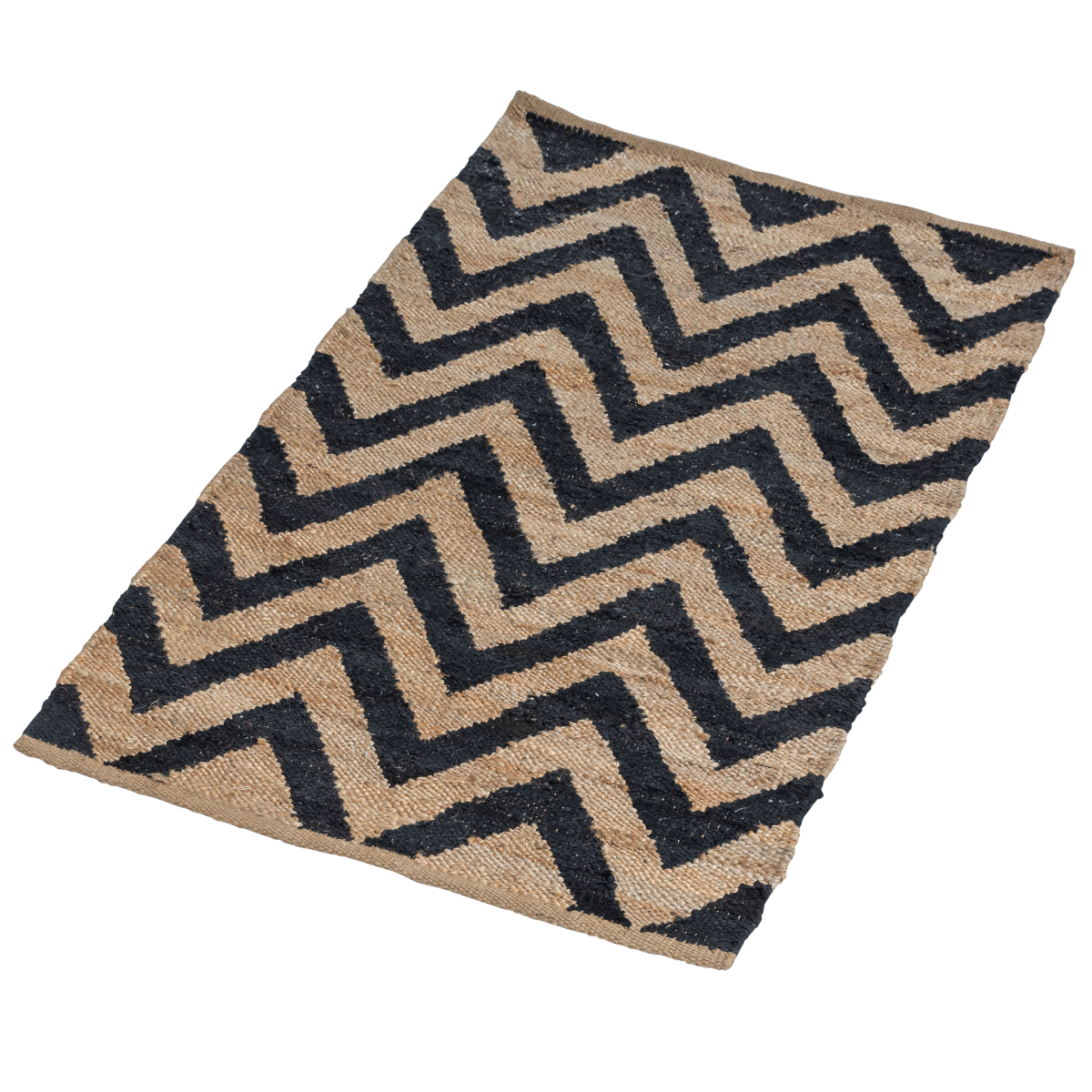 Tapis en jute et coton Mathilde - Made in Meubles